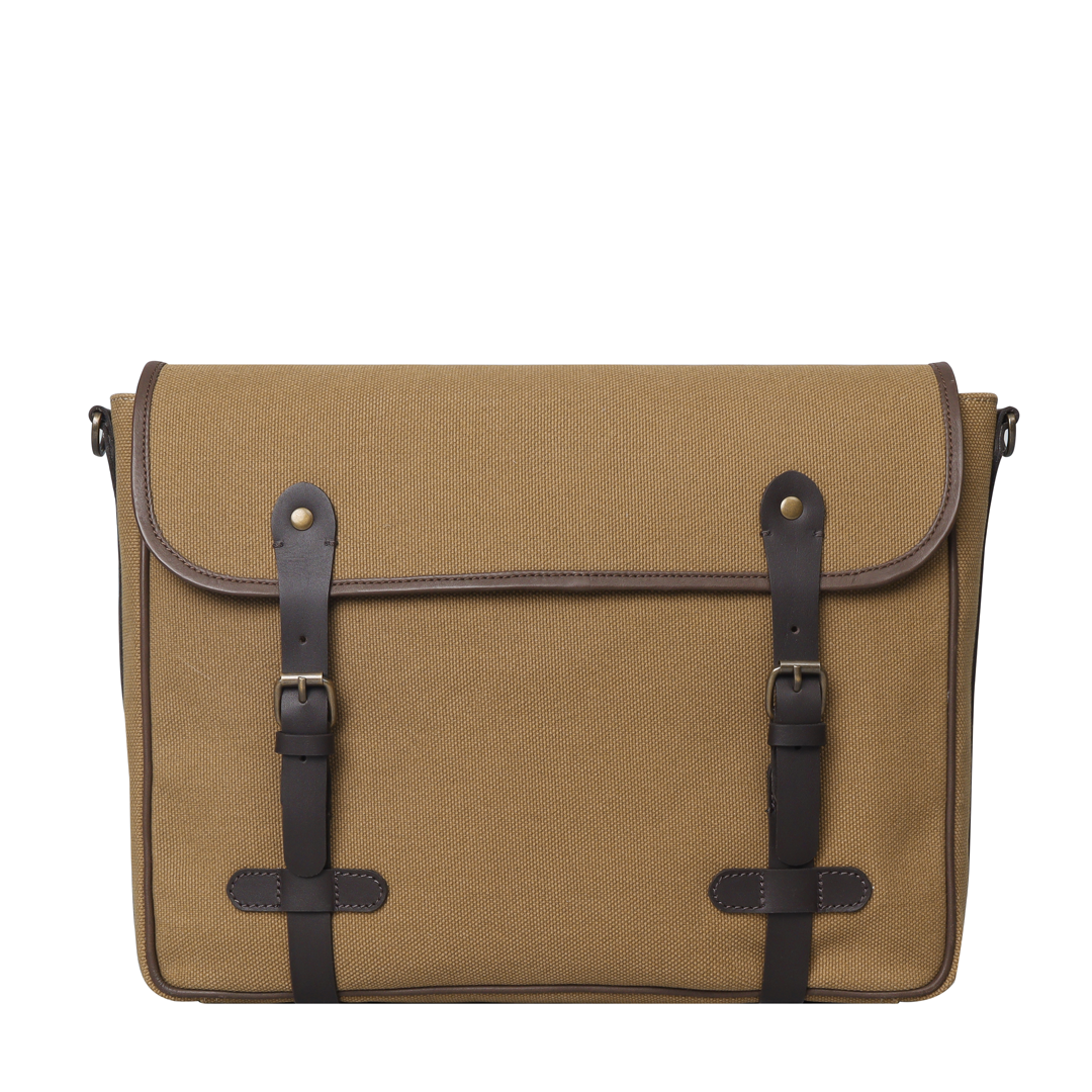 Outback - Oslo Canvas Messenger Bag - Upto 16” MacBook Pro - Khaki